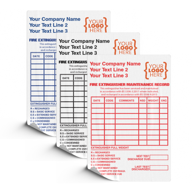 Fire Extinguisher Service Labels | Labels Online