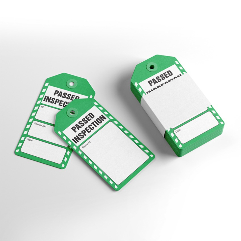Passed Inspection Tags 134x67mm | Labels Online