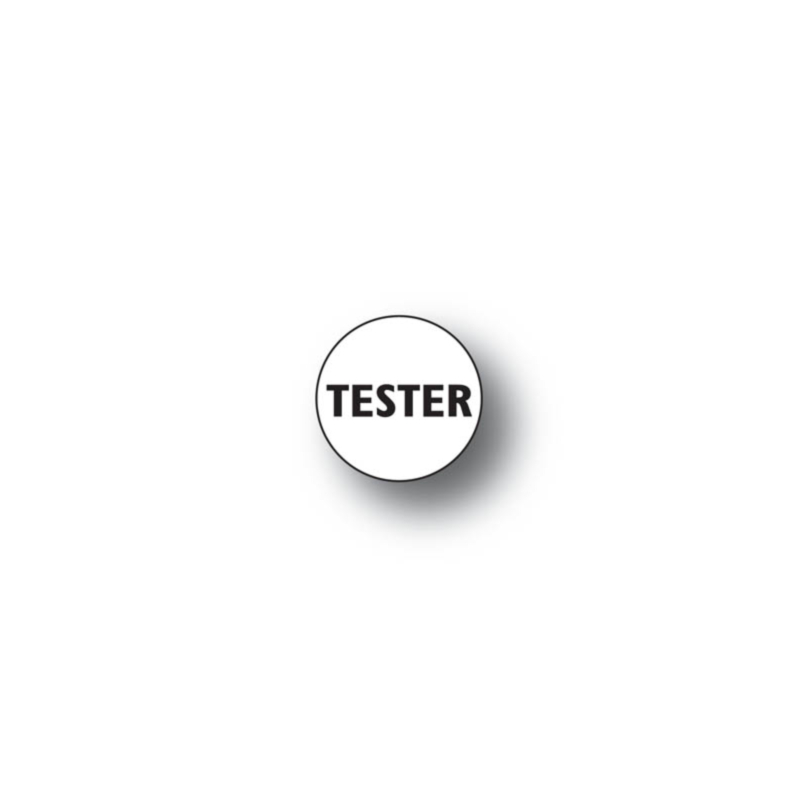 Tester Stickers 15mm Diameter | Labels Online