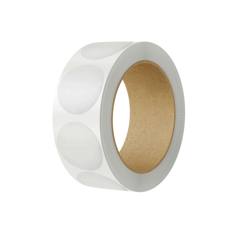 Clear Seal Labels with Perforation 50mm | Labels Online