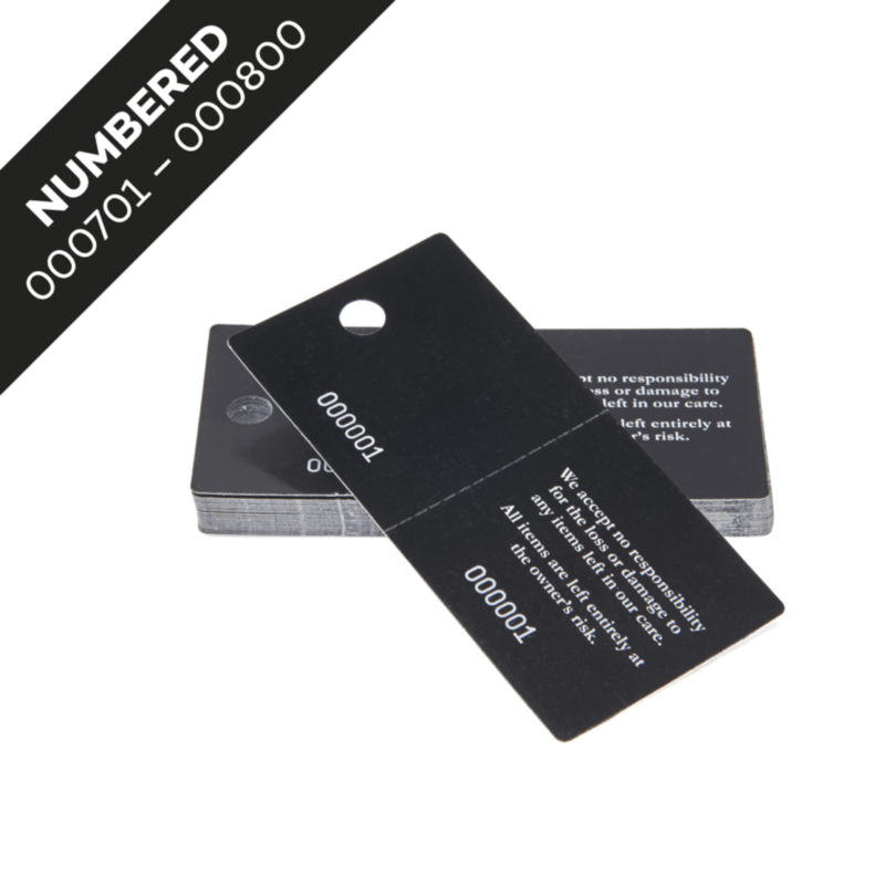 Cloakroom Hanger Tags 701-800 | Labels Online