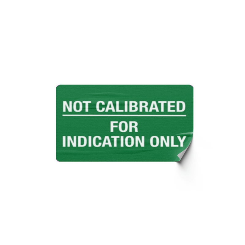 Green Not Calibrated Labels 30x15mm | Labels Online
