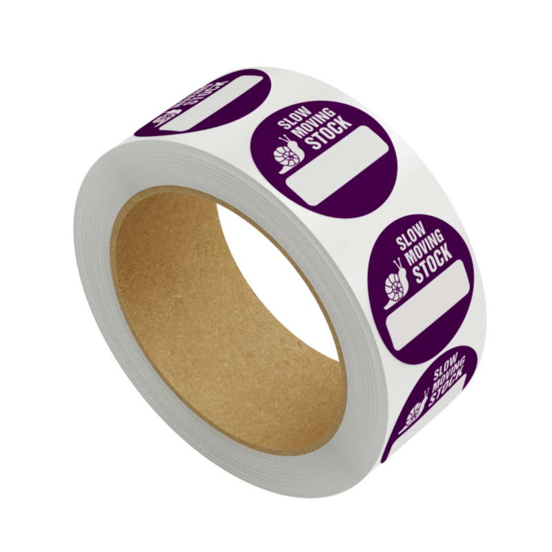 Slow Moving Stock Labels 50mm Permanent | Labels Online