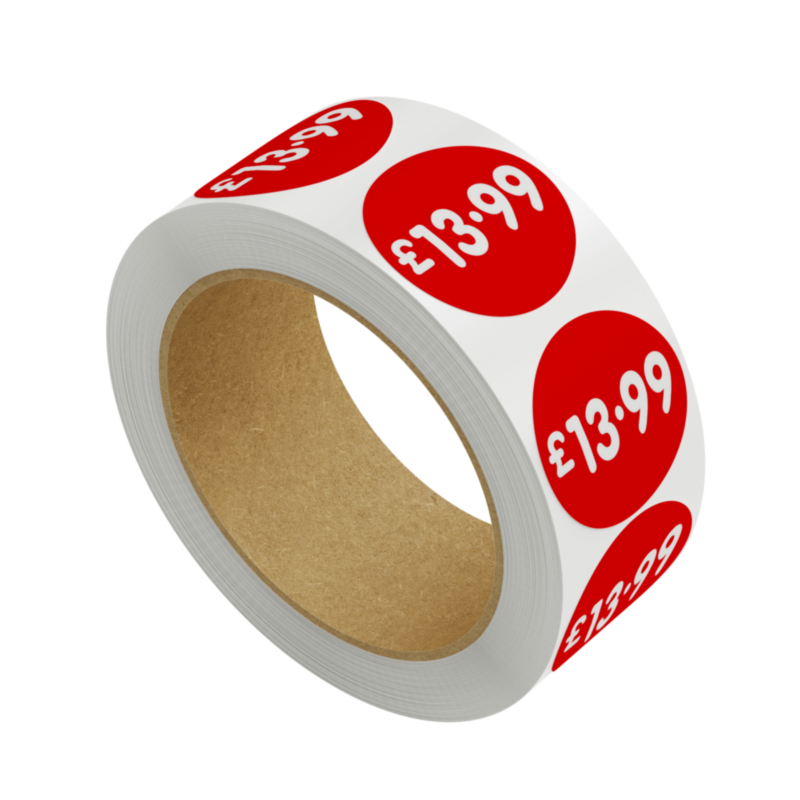 £13.99 Price Labels 40mm Removable | Labels Online