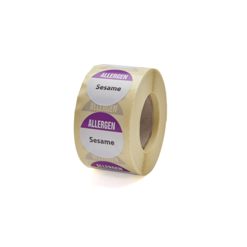 Allergen Sesame Labels 25mm | Labels Online