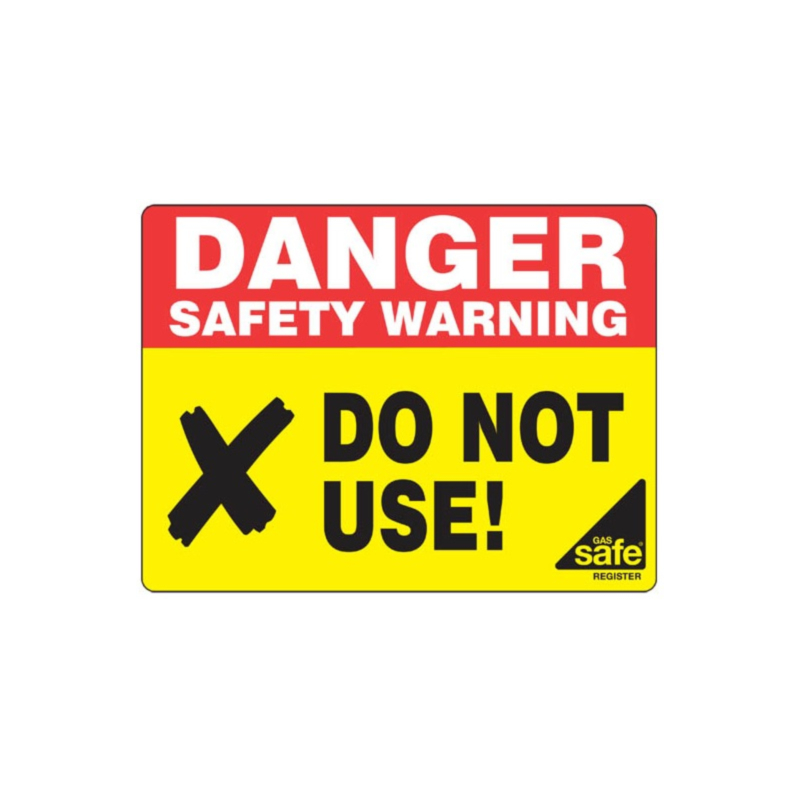Danger Do Not Use Labels 100x75mm | Labels Online