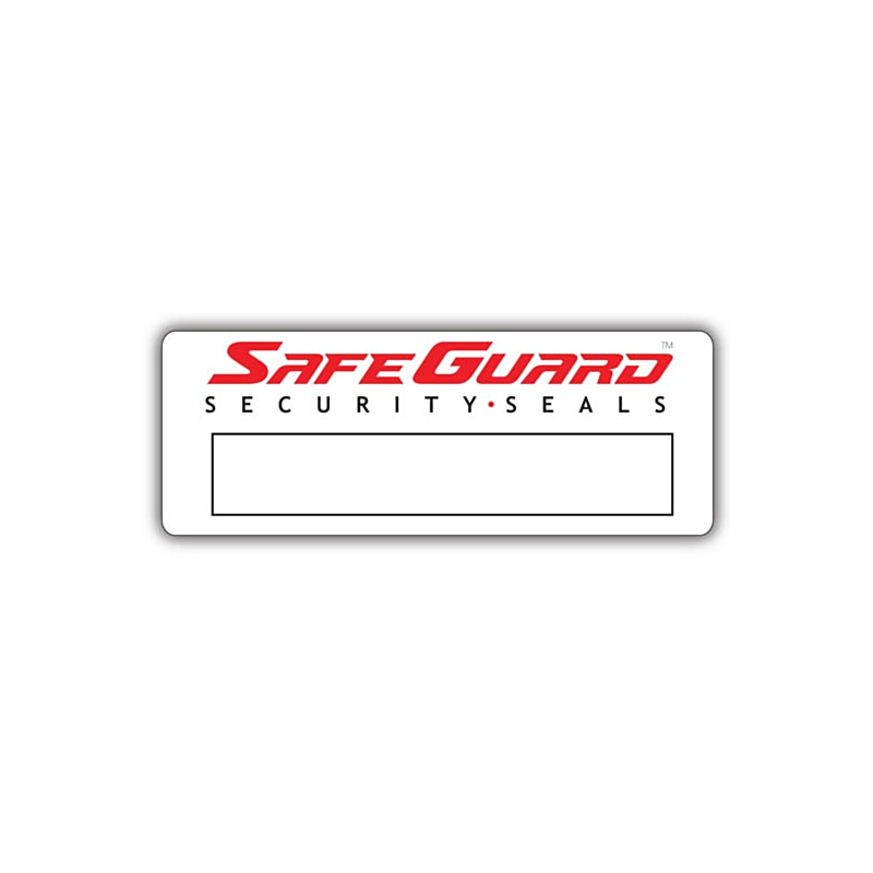 SafeGuard Security Seal Labels 122x45mm | Labels Online