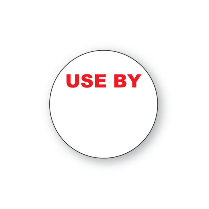 Use By Labels 38mm Permanent | Labels Online