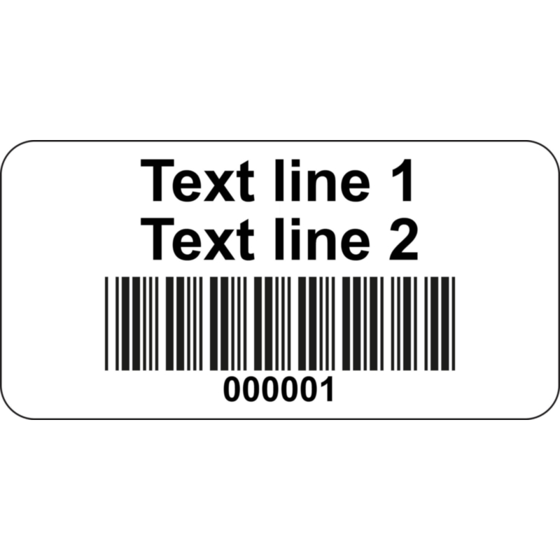 Code 39 Barcode Labels 40x20mm | Labels Online