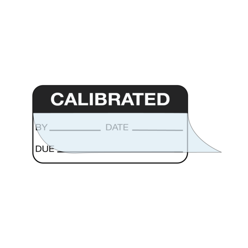 Write & Seal Calibration Labels 38x19mm | Labels Online