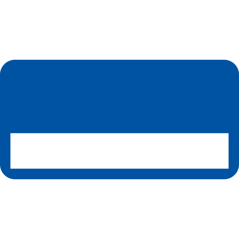 Blue Personalised Write & Seal Asset Labels 40x20mm | Labels Online