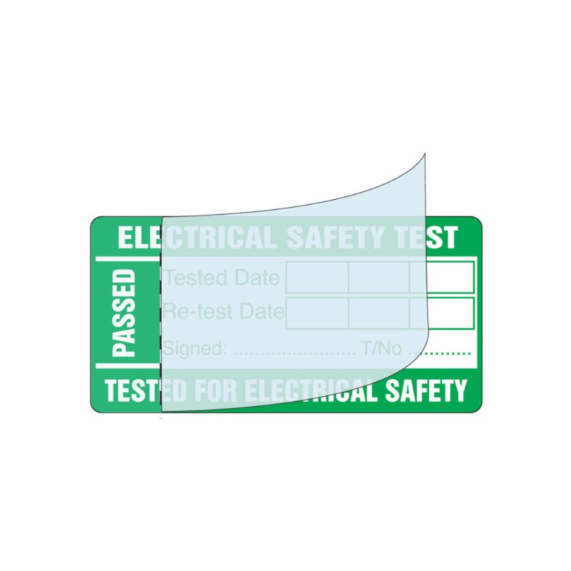 Write & Seal PAT Testing Labels 50x25mm | Labels Online