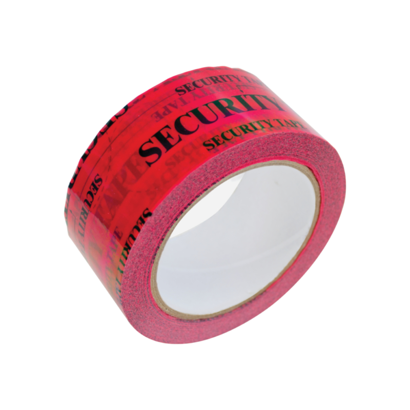 Tamper Evident Security Tape Red | Labels Online