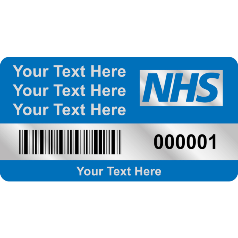 NHS Void Asset Labes 63x33mm | Labels Online