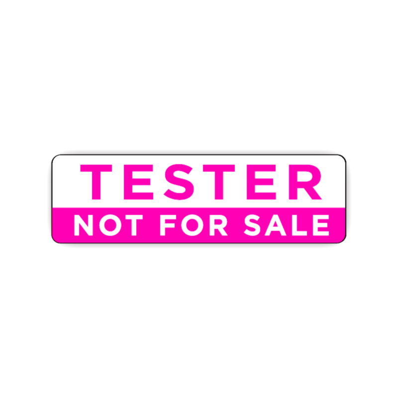 Tester Not For Sale Stickers 50x15mm | Labels Online