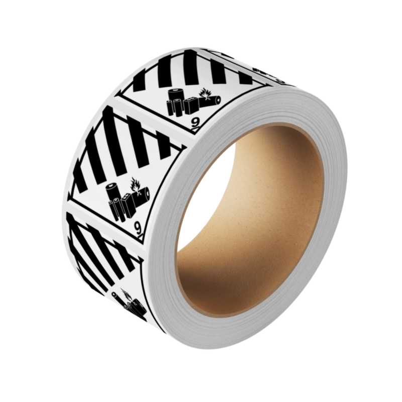 Class 9 Lithium Battery Labels 100x100mm | Labels Online