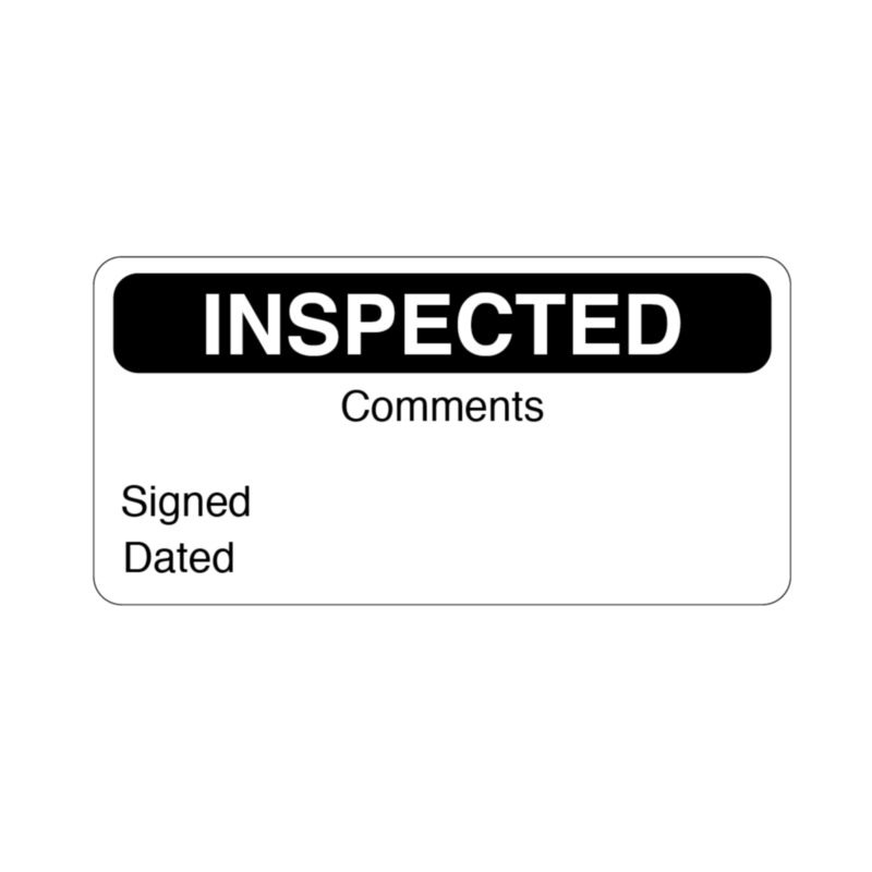 Inspected Labels 40x20mm | Labels Online