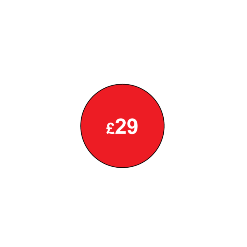 ﾣ29 Price Labels 20mm Permanent | Labels Online