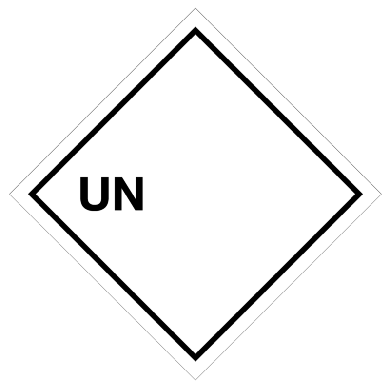 Blank UN Labels 100x100mm | Labels Online
