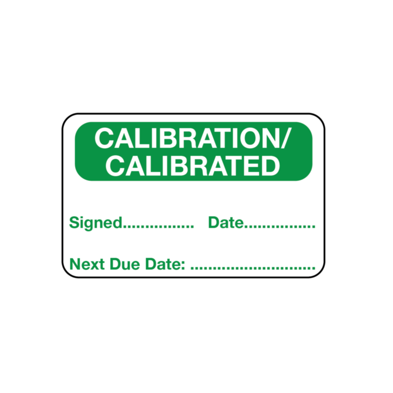 Calibration Labels 40x25mm | Labels Online