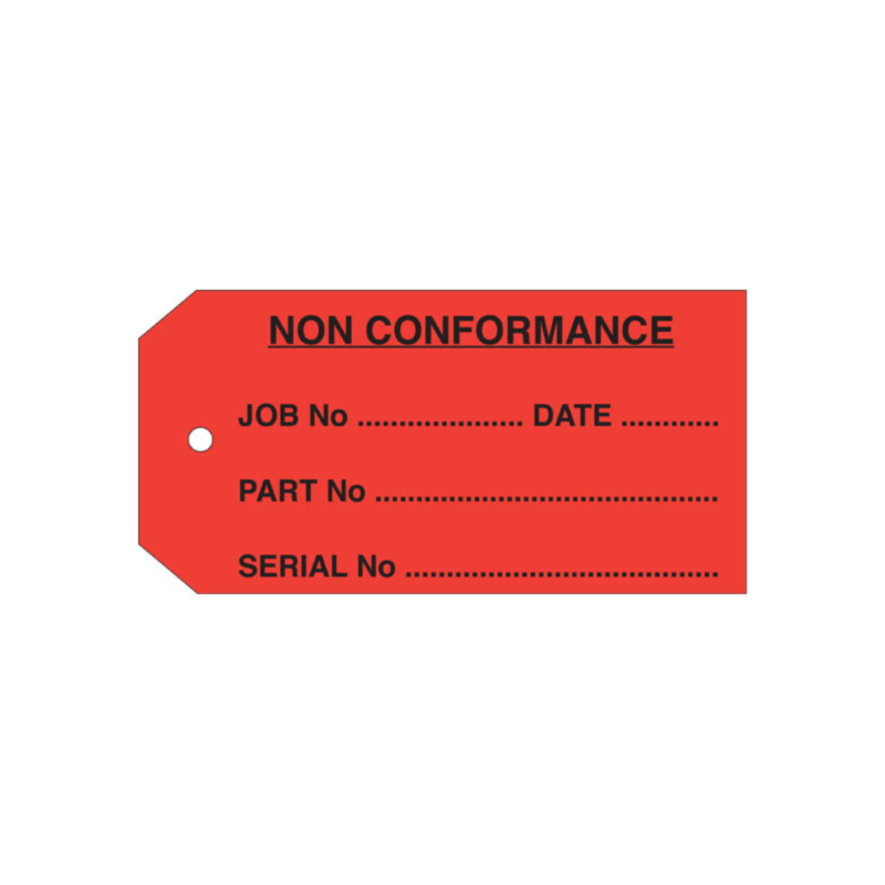 Buy QC Non-Conformance Tags Online - LabelsOnline.co.uk