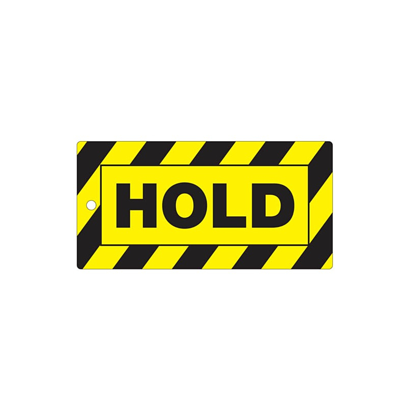 Hold Tags 160x80mm | Labels Online