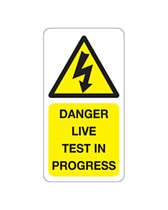 Danger Do Not Flash Test Labels | Labels Online