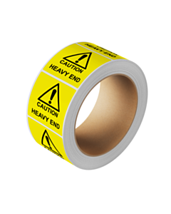 Caution Heavy Load Labels 50mm | Labels Online